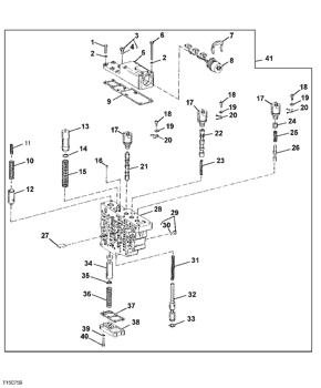 China AT179492 Wiring Harness Deere parts 710J, 710K, 410E, 210LE, 410G, 710D, 485E, 310E, 710G, 310G for sale