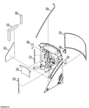 China 4658059 Isolator Deere parts 17D for sale