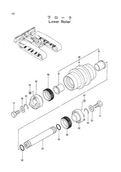 China 3048155 BUSHING Hitachi parts EX40, EX40-2, EX40U, EX45, EX45-2, EX50U, EX50UNA, EX50UR, EX55UR, EX55UR-3, EX58MU, HR240G, HR750SM, HX120B, HX120B-2, HX140B, HX140B-2, HX99B, HX99B-2, VR308, VR308-2, VR408, VR408-2, ZR600TS, ZR800... for sale
