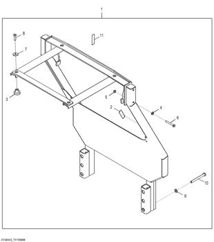 China 0290042754 Isolator Deere parts 850K for sale