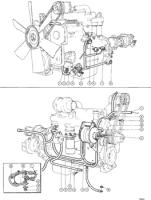 China F434805 ALTERNATOR - Deere parts 1110, 850, 2628, 1010B, 950, 953G, 853G, 1058, 608L, 2618 for sale