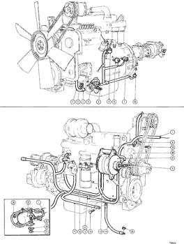 China F434805 ALTERNATOR - Deere parts 1110, 850, 2628, 1010B, 950, 953G, 853G, 1058, 608L, 2618 for sale