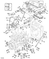 China 3029369 Isolator Deere parts 790 for sale