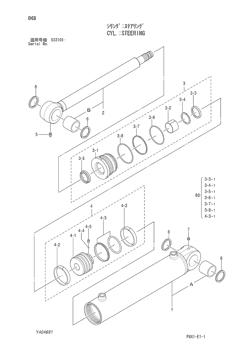 China 4332740 BUSHING Hitachi parts CS125-3, EX20UR-3, EX22-2, EX25-2, EX27U, EX27UNA, EX30-2, EX30U, EX30UR-3, EX33MU, EX33U, EX35-2, EX35U, EX35UNA, EX40UR-3, VR308, VR308-2, VR408, VR408-2, ZR130HC, ZR260HC, ZX20UR, ZX25, ZX27-3, ZX2... for sale