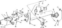 China TY1427 Alternator Deere parts 450, 180, 480A, 400, 440, 300, 301A, 401B, 380, 300B for sale