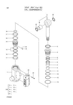 China 4374602 BUSHING Hitachi parts EX125WD-5, EX60-5(LC), EX60BUN-5, EX70LCK-5, EX75UR-3, EX75UR-5, EX75URLC-3, EX75US-5, EX80U, ZX125W, ZX145W-3, ZX145W-3-AMS, ZX70, ZX70-3, ZX70-3-HCME, ZX70-HHE, ZX75UR, ZX75UR-3, ZX75US, ZX75US-3, Z... for sale