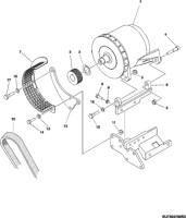 China R135615 V-BELT Deere parts 1410D, 1490 for sale
