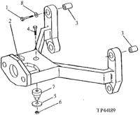 China AT47712 Isolator Deere parts 300D, 644B, 646, 660D, 315C, 315CH, 482C, 310C, 444, 210C, 544B for sale