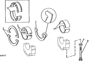 China AR104564 Thrust Bearing Deere parts 644B, 646, 760, 770, 760A, 700A, 770A for sale
