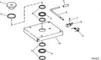 China JD10126 Thrust Bearing Race Deere parts FR24B, 610B, 435C, 330B, 430B, 710B, 335C, 510B, 530B, FR21B, 535, FR22B, 410B for sale