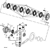 China R110707 Thrust Washer Deere parts 862B, 844, 862 for sale