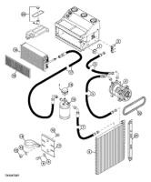 China E63457 V-Belt Deere parts 110, 160LC, 120 for sale