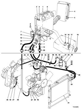 China H31330 V-Belt Deere parts 850, 853G, 950, 608L, 953G for sale