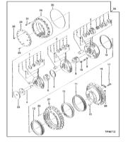 China 0411620 Thrust Washer Deere parts 590D for sale