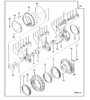 China 0411620 Thrust Washer Deere parts 590D for sale