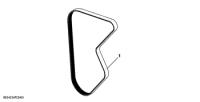 China R135593 V-BELT Deere parts 3554 for sale