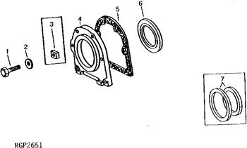 China R115050 Housing Deere parts 740, 743A, 743, 644A for sale