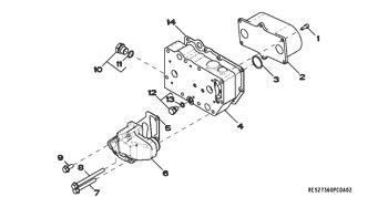 China R521037 Housing Deere parts 670G, 290GLC, 2154D, 544H, 335D, 180GLC, 624K, 1200, 1850, 1400, WL56, 672G, 2454D, 200DLC, 344J, 210G, 710G, E210LC, 848H, 444K, 710J, E240LC, 848HTJ, 524K, YZ19489, 710K, 120D, 644K, 450J, 6.8, 550J... for sale