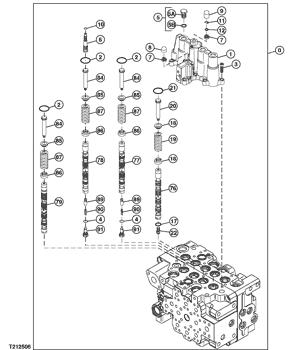 China 0004652 Housing Deere parts 190DW, 180 for sale