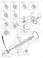China 1116800013 WASHER; THRUST,CR/SHF Hitachi parts 225CL RTS JD, 270C LC JD, CG45, EX125WD-5, EX200, EX200-2, EX200-3, EX200-3C, EX200-3E, EX200-5, EX200-5 JPN, EX200-5HG, EX200-5HHE, EX200-5LV JAP, EX200-5X JPN, EX200-5Z JPN, EX200K, EX200K-2, EX200K... for sale