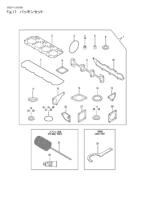 China 129407-01340 GASKET, HEAD Hitachi parts ZX48U-3F, ZX50U-3F, ZX52U-3F for sale