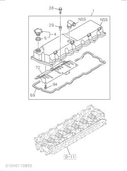 China 8943913790 GASKET; HD TO COVER Hitachi parts 330C LC JD, 370C JD, CX650-2, LX130-7, LX160-7, SCX300-C, SCX400, SCX400T, SCX500-C, SCX500W, SCX550-C, SCX700, SCX700-2, ZW220, ZW220-HCMF, ZW250, ZW250-HCMF, ZX330, ZX330-3, ZX330-3F, ZX330-3G, ZX33... for sale