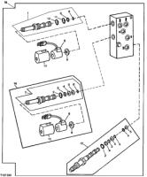 China AN280239 Solenoid Valve Deere parts 1600, 744H, 644H, 624H, 544H, 444H, RE160302 for sale