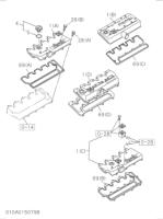 China 8971192992 GASKET; HD TO COVER Hitachi parts EX40U, EX50U, EX50UNA, EX55UR-3, EX58MU for sale
