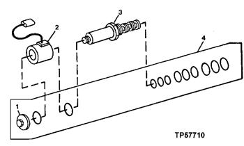 China AT163477 Solenoid Deere parts 300D for sale