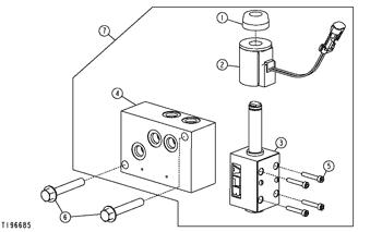 China AT310142 Solenoid Valve Deere parts CT332, 325, 332 for sale