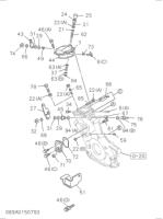 China 8970646881 GASKET; COVER for sale