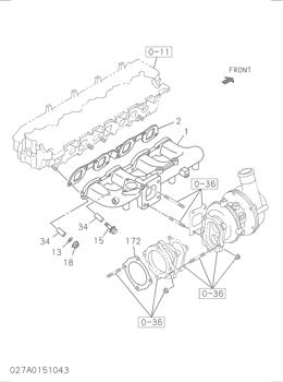 China 8971464992 GASKET; EXH MANIF TO HD Hitachi parts EG70R-3, MA200, SR2000G, ZH200-A, ZH200LC-A, ZR950JC, ZX170W-3, ZX170W-3-AMS, ZX170W-3DARUMA, ZX190W-3, ZX190W-3-AMS, ZX190W-3DARUMA, ZX190W-3M, ZX200-3, ZX200-3F, ZX210-3-AMS, ZX210-3-HCME, ZX210H-3,... for sale