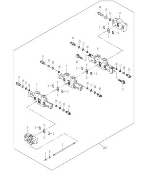 China 0360046916 Solenoid Deere parts 2254 for sale