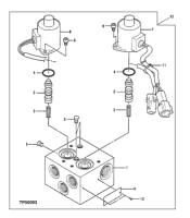 China 0685606 Solenoid Deere parts 50ZTS for sale