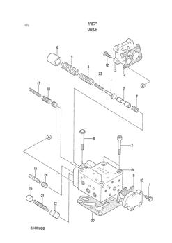 China 0344119 GASKET Hitachi parts LX70, LX80 for sale