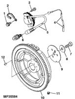 China MIA11064 Electrical Coil Deere parts 6X4, 4X2 for sale