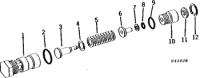 China H61397 Back-Up Ring Deere parts 644B, 646, 540B, 740, 544, 444, 740A, 300, 743, 544B, 644A, 640, 500, 743A, 640D, 540D, 693C for sale