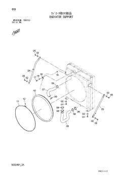 China 3089943 HOSE;WATER Hitachi parts FV30, ZX450, ZX450H, ZX450H-HHE, ZX460LCH-AMS, ZX460LCH-HCME, ZX470-5G, ZX470H-5G, ZX470LC-5G, ZX470LCH-5G, ZX470LCR-5G, ZX470R-5G, ZX480MT, ZX480MTH, ZX500LC, ZX500LCH for sale