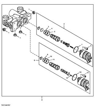 China 9218234 Solenoid Valve Deere parts 290GLC, 180, 350DLC, 190DW, 350GLC, 200CLC, 200DLC, 75D, 210, 2054, 220DW, 225DLC, 2554, 230CLC, 85D, 75G, 120D, 85G, 135D, 250GLC, 270CLC, 160DLC for sale