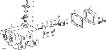 China AR89611 Solenoid Deere parts 670A, 862, 770, 770A, 762A, 670 for sale