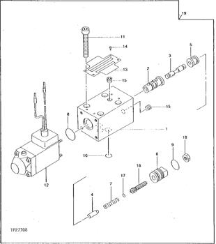 China 0320101 Solenoid Valve Deere parts 992D for sale