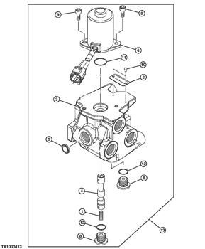 China 0976504 Solenoid Hydraulic Valve Deere parts 350DLC, 350GLC, 200DLC, 75D, 450DLC, 470GLC, 2154D, 220DW, 2454D, 225DLC, 270DLC, 2954D, 850DLC, 85D, 870GLC, 75G, 120D, 240DLC, 85G, 245GLC, 250GLC, 650DLC, 670GLC, 190GW, 160DLC, 230GW, 160GLC for sale