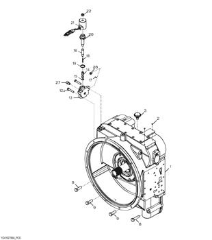 China 4005293 Solenoid Valve Deere parts DF150, 2000 for sale