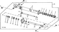 China H63914 Back-Up Ring Deere parts 644C, 646C, 644D for sale