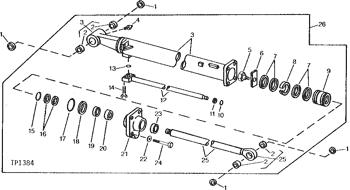 China H63914 Back-Up Ring Deere parts 644C, 646C, 644D for sale