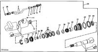 China R79003 Back-Up Ring Deere parts 510, 750C-II for sale