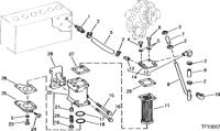 China R60961 Tube Deere parts 643, 690D, 643D, 670B, 653E, 544C, 640, 640D, 750C, 750, 750B, 544D, 755B, 544E, 544B, 655B, 655, 670, 755A, 755, 544G, 670A, 540E, 540G for sale