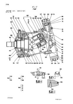 China 0116902 NUT Hitachi parts EX1800, EX3500, ZR260HC for sale