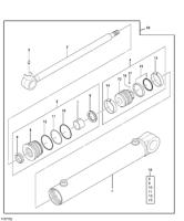 China 0354304 Back-Up Ring Deere parts 27C, 17ZTS, 27ZTS for sale