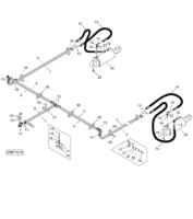 China 0081366615 Tube Deere parts 1312C for sale